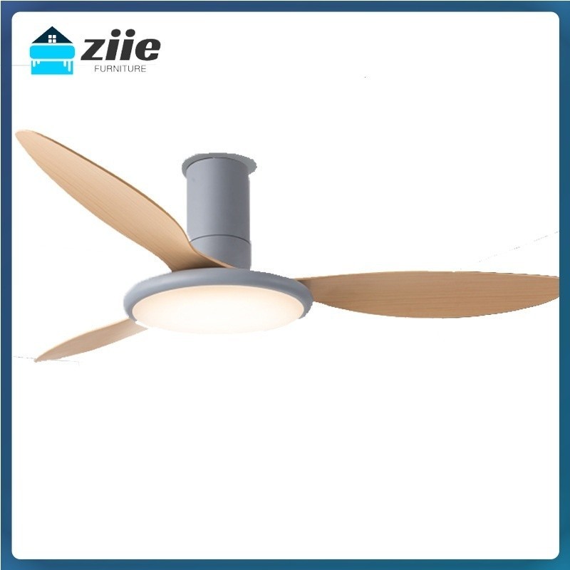 Ceiling Fan With Light Nordic Ceiling Fan Minimalist Ultra-Thin Low ...