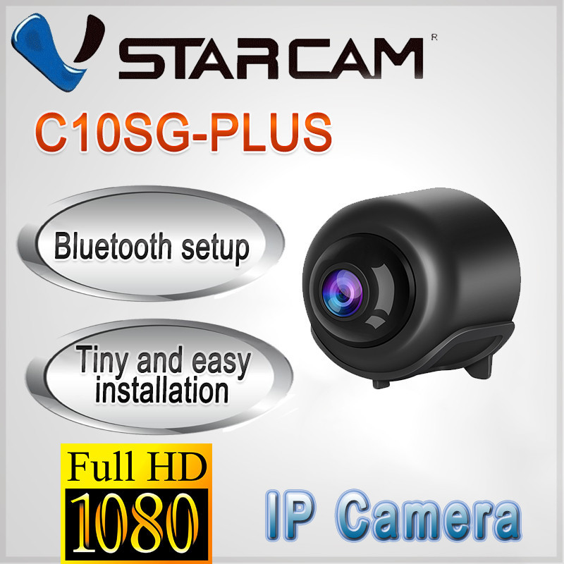 Vstarcam C10SG-PLUS Wifi CCTV IP Camera 1080P Support Micro SD Card ...