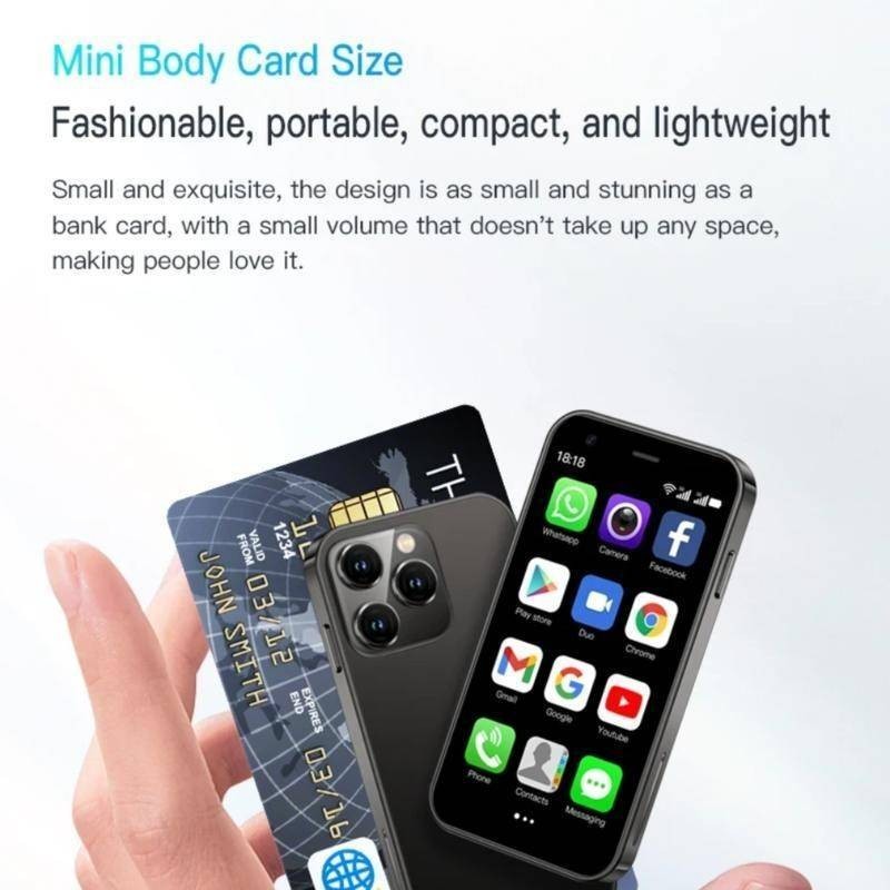 SOYES XS15/XS16 Android 8.1 2GB+16GB Mini Smartphone 3.0 Inch Mini Phone 3G/4G Network Child ...