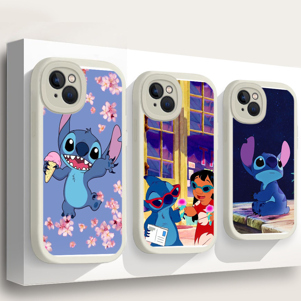 for VIVO Y9S Y97 Y93 Y11 Y32 Y21 Y30 Y17 Y3 Y10 Y15S Y35 silicone TPU soft Case K86 cute Stitch ...