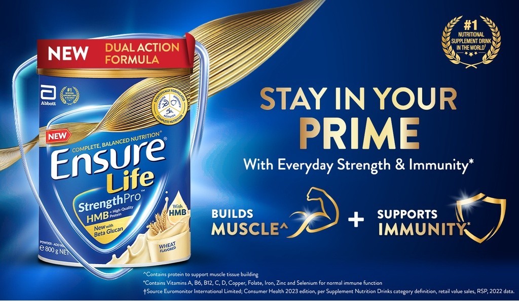 [Bundle of 6] Ensure® Life StrengthProᵀᴹ Coffee 800g | Shopee Singapore