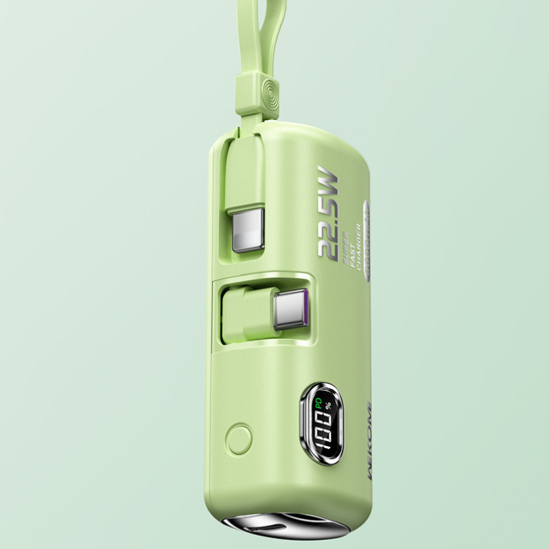 SG 5000mAh Mini PowerBank 22.5W Fast Charger Portable Dual-Head Power ...
