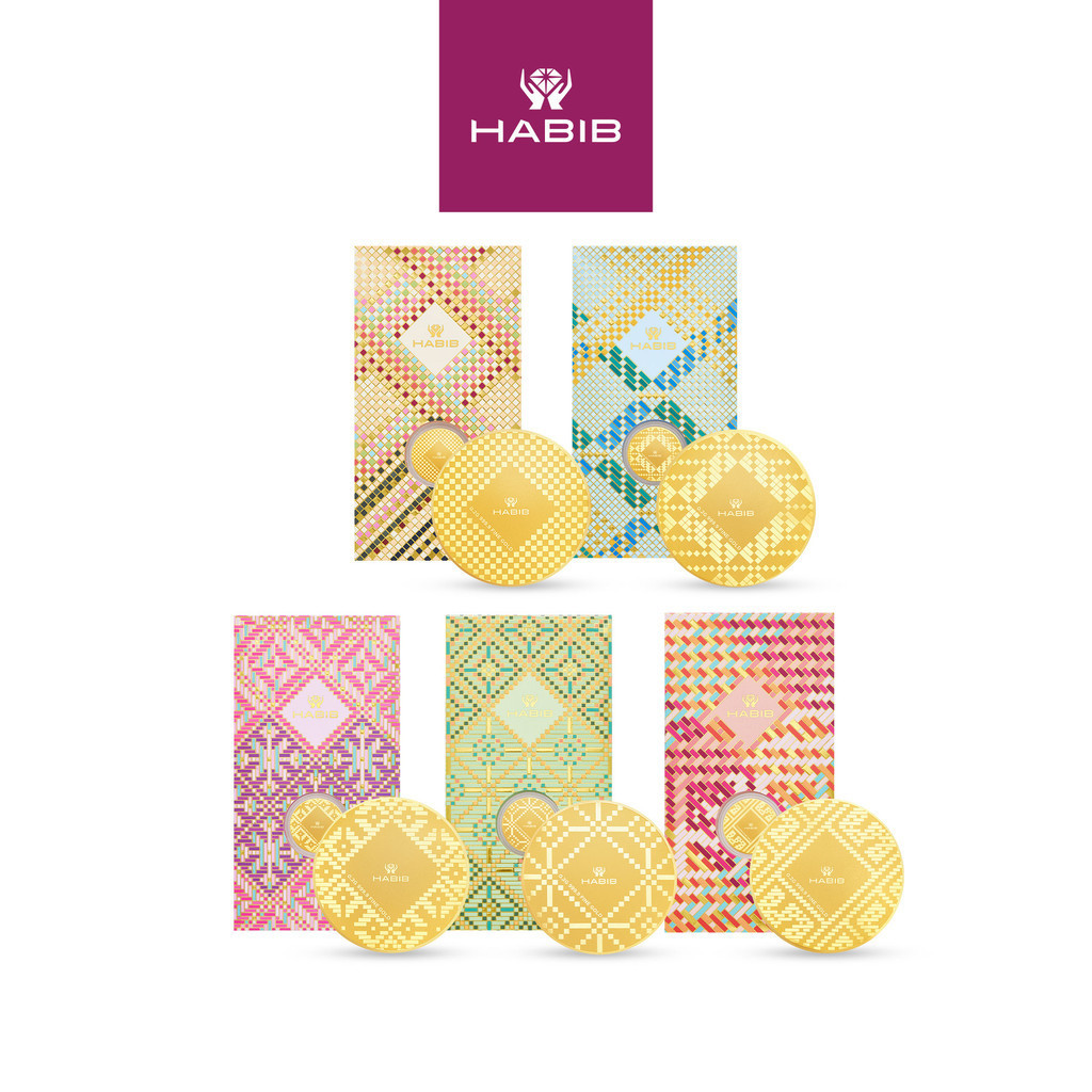 HABIB Anyaman Collection | 999.9 Gold Wafer Coin (0.20g) | Shopee Singapore