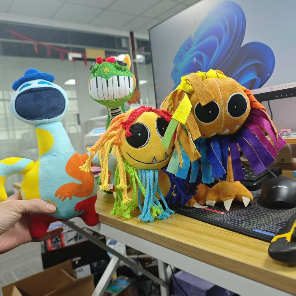 Poppy Playtime Plush Toys Doey Poppy 4 Chapter 4 Pianosaurus Yarnaby ...