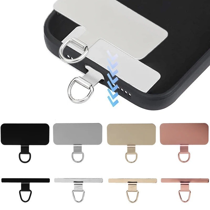 Stainless Steel Phone Lanyard Gasket - Mobile Phone Hanging Rope ...