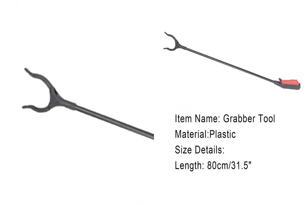 Grabber Tool Long-Handle Picker Garbage Tong Picking Clamp Long-Handle ...