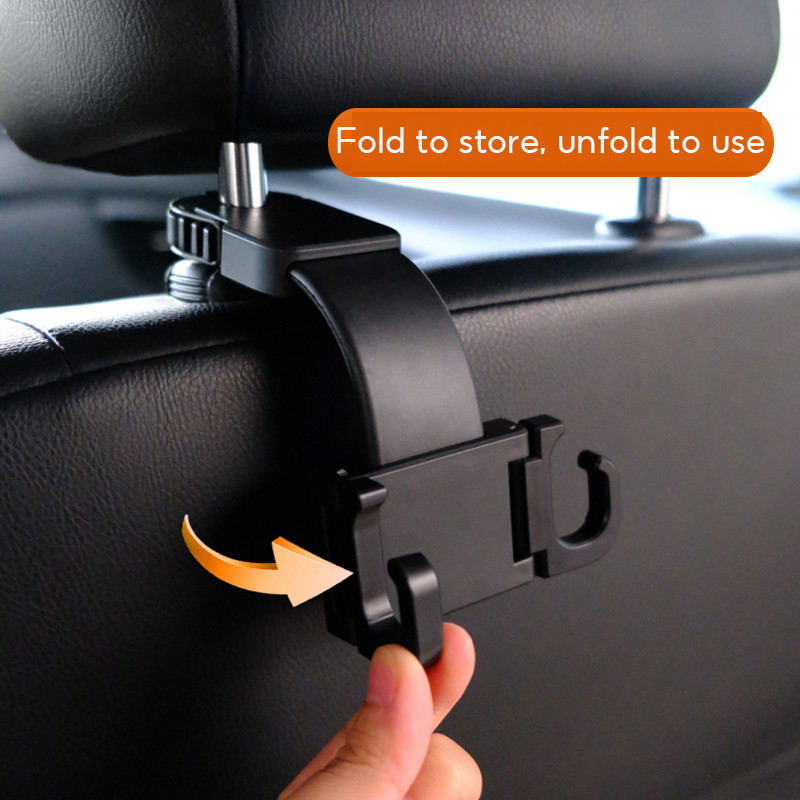 Oatsbasf Universal Car Front Seat Headrest Rod Clips Hangers Car ...