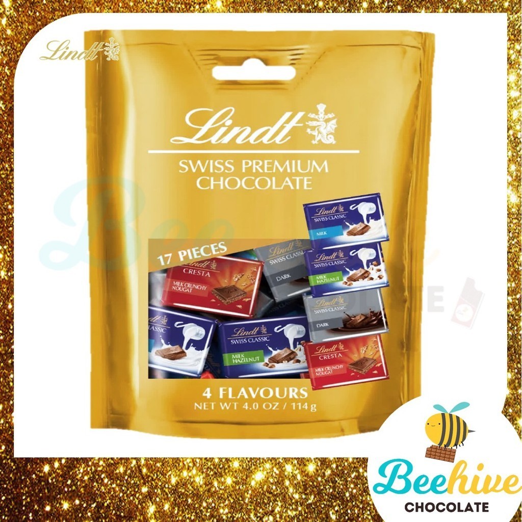 Lindt Napolitan Swiss Premium Assorted Chocolate Bag 114g | Shopee Singapore