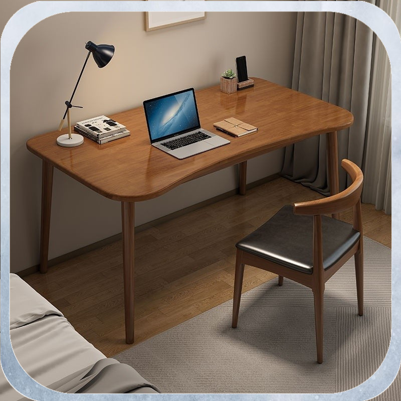 Study Table Computer Table Solid Wood Simple Office Desk Study Desk ...