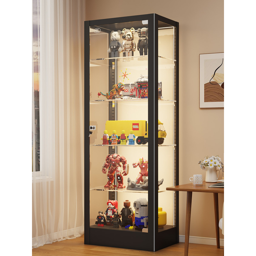 Lego figurine display cabinet, home anime model display cabinet with ...