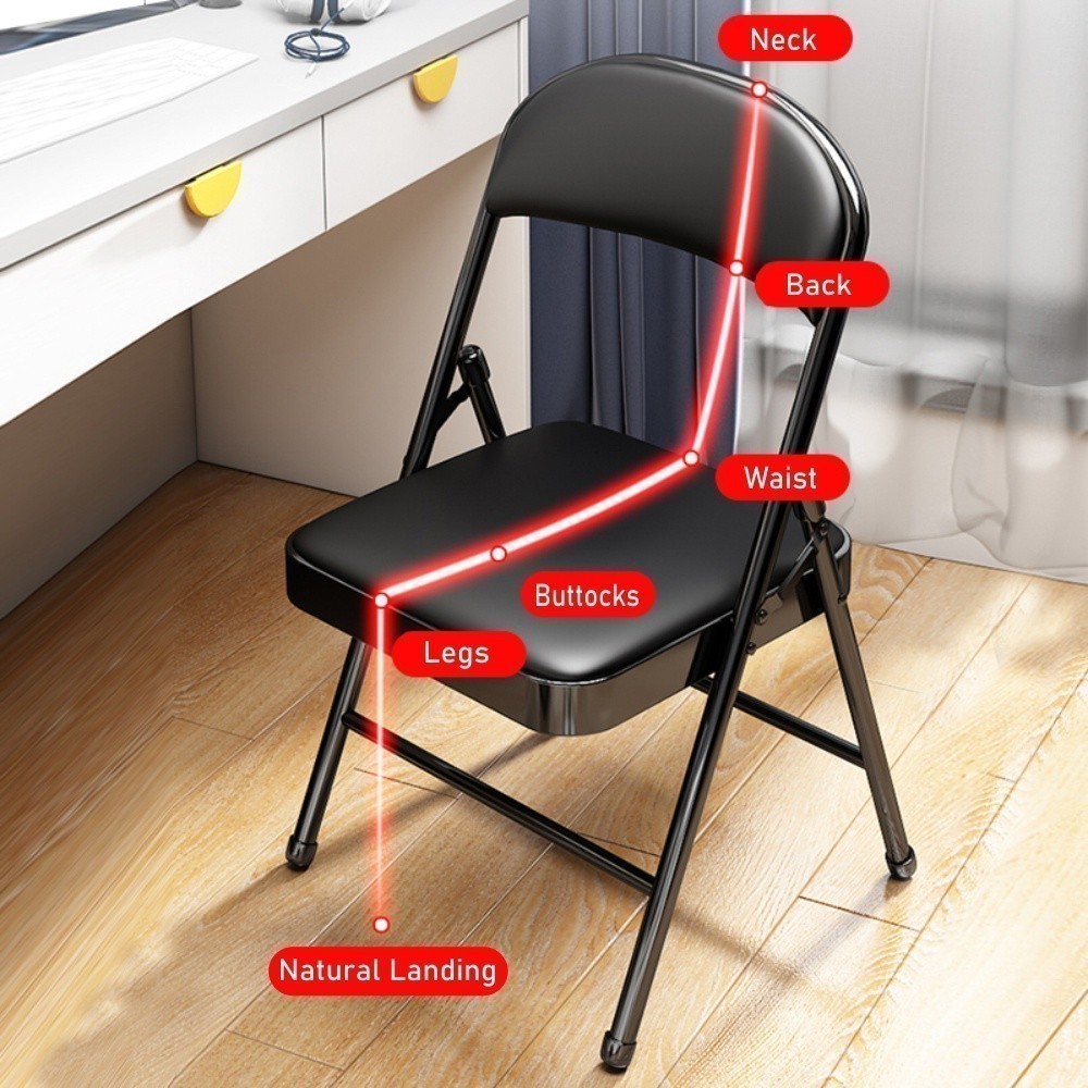 🇸🇬Koala Home🔥Foldable Chair Folding Chair Waterproof Seat Designer ...