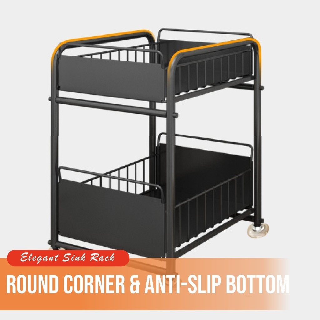 🇸🇬Koala Home🔥Under Sink Rack Sink Rack Kitchen Storage Shelf Rack Home ...