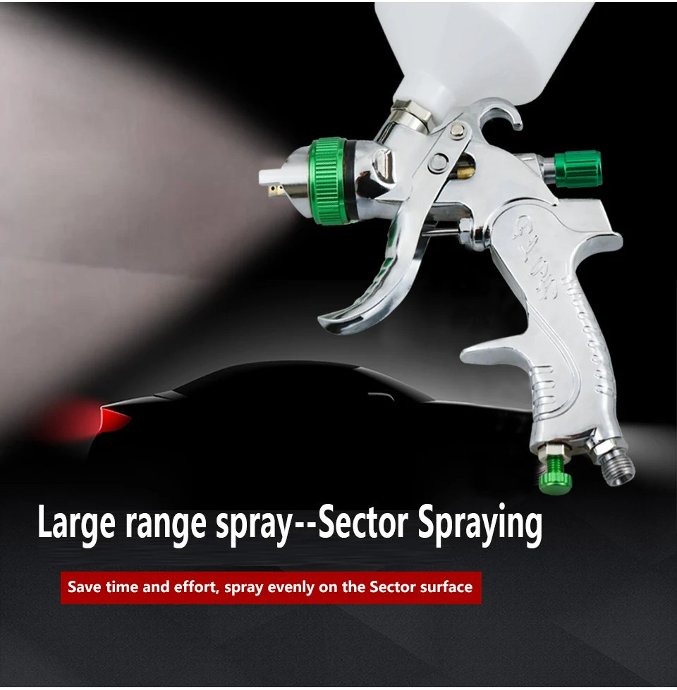 SK-2008 Car Spray Gun for Paint 2.0MM Nozzle Gravity Air Spray Spray ...