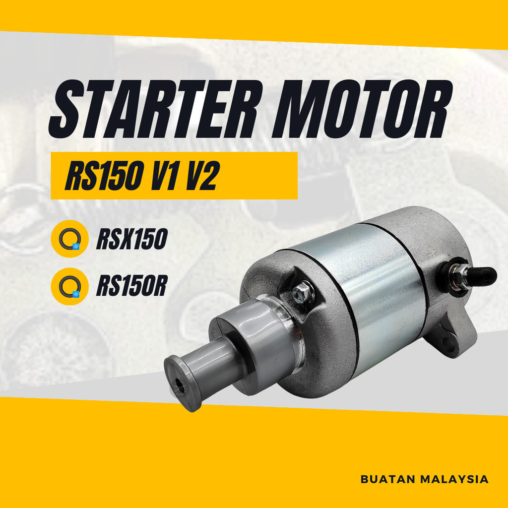 HONDA RS150 RS 150R STARTER MOTOR ASSY RS150R V1 V2 RSX150 RS-X RSX ...