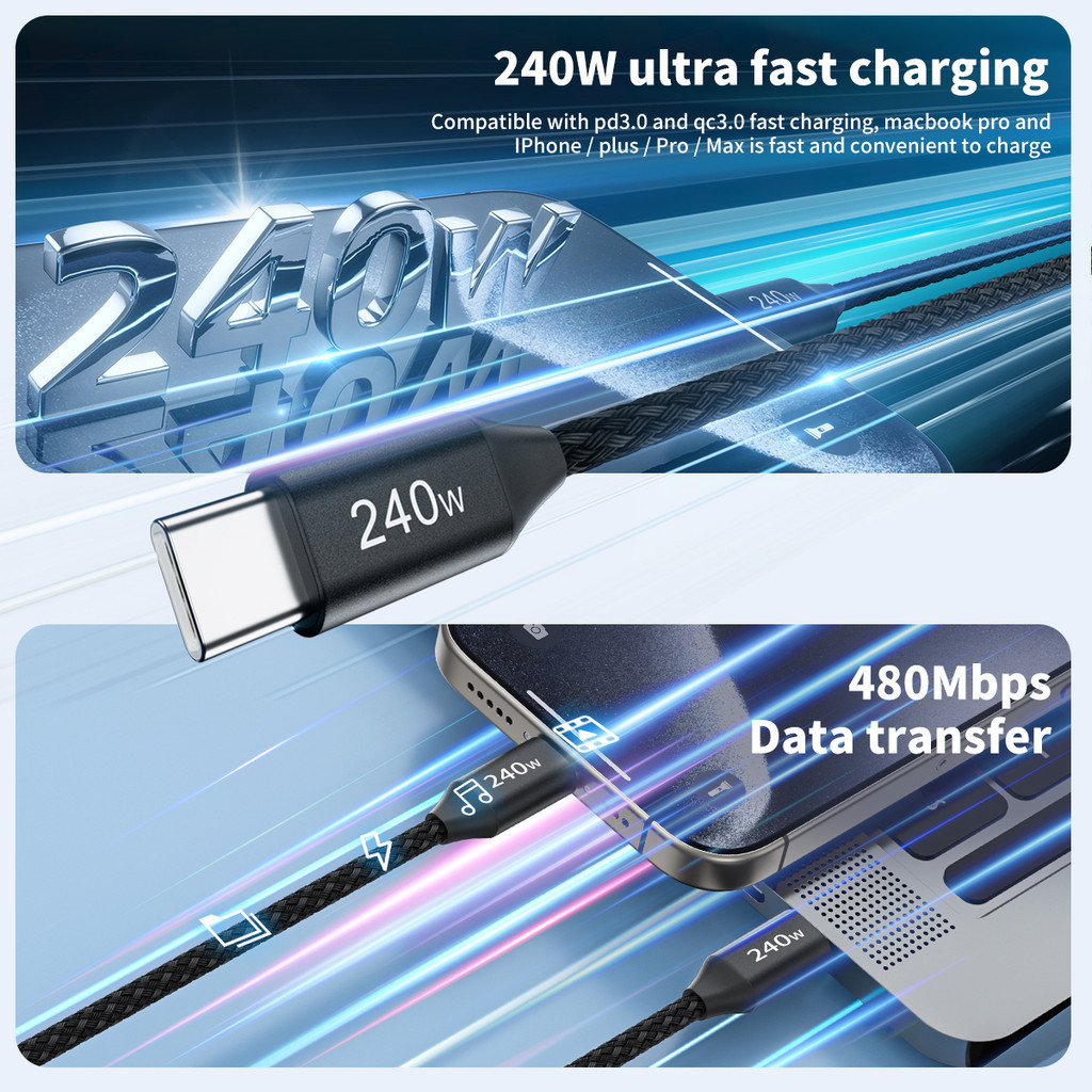Ankndo USB C To C 100W Magnetic Fast Charger Cable for Samsung Mobile ...
