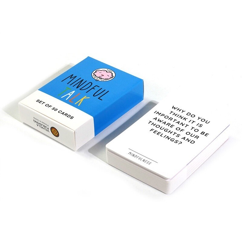 MINDFULNESS GAME FOR KIDS: MINDFUL TALK CARDS | Shopee Singapore