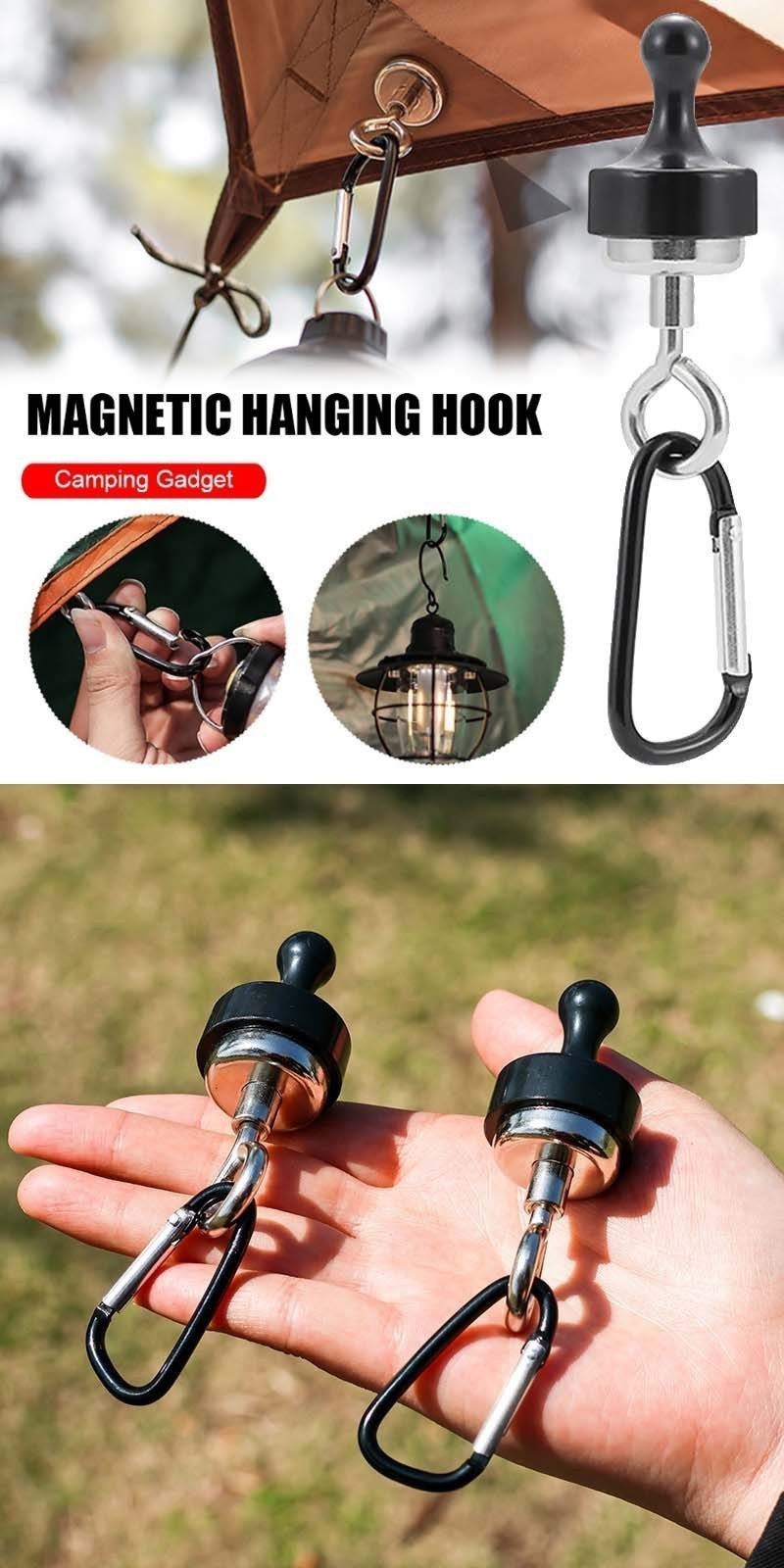 Strong Magnetic Metal Kettle Keys Hooks / Wall-mounted Storage Hook ...