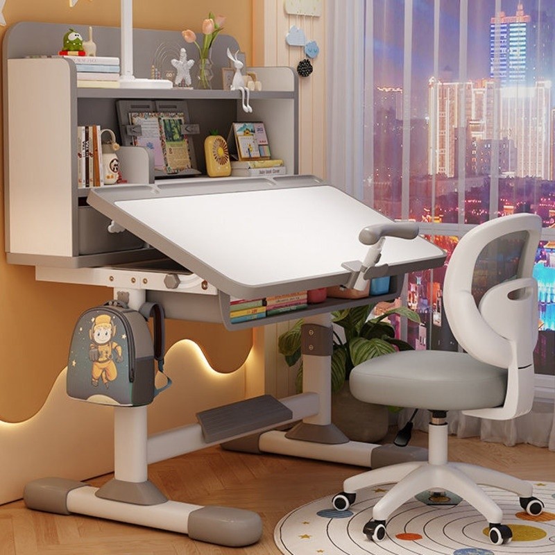 Kids Table And Chair Set Multifunctional Study Table Correct Sitting ...