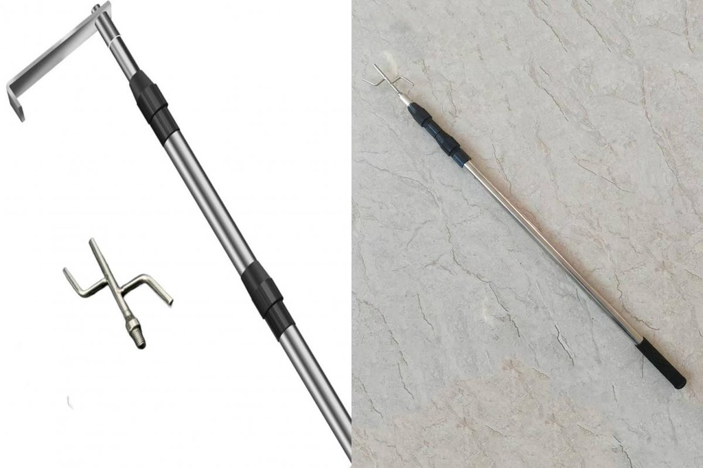 (pofluany) Grabber Pole Tool User-friendly Pick-up Stick Stainless ...
