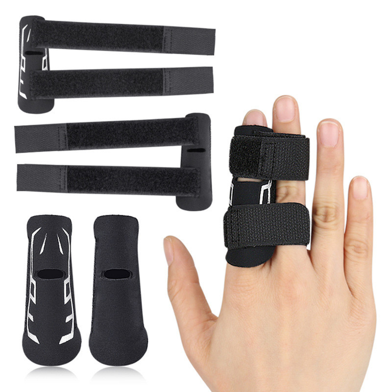 1pcs Finger Splint Adjustable Finger Support Brace Sleeve Protector ...