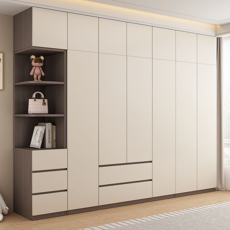 BHH Wardrobe All Solid Wood Home Bedroom No Installation Combination ...