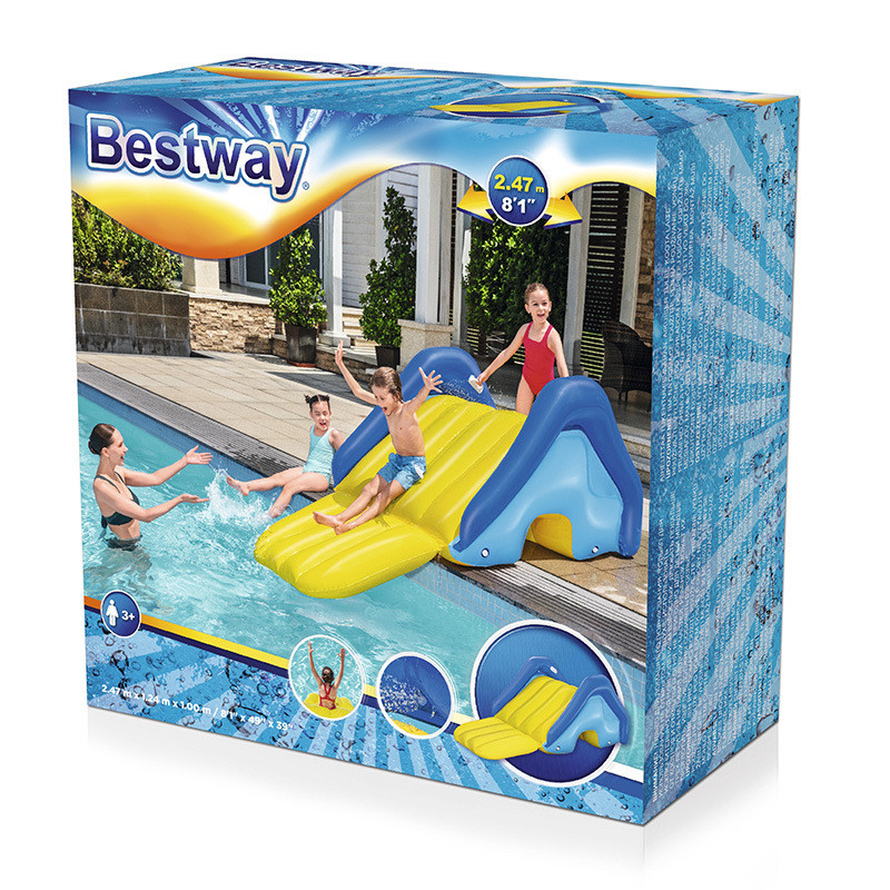 Bestway Inflatable Slide Inflatable Children'S Swimming Pool Slide Kids ...