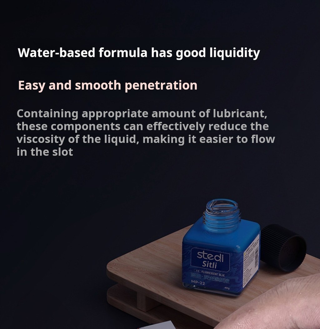 40ml Fluorescent Colored Panel Lining Fluid Water Based Penetrating Ink ...