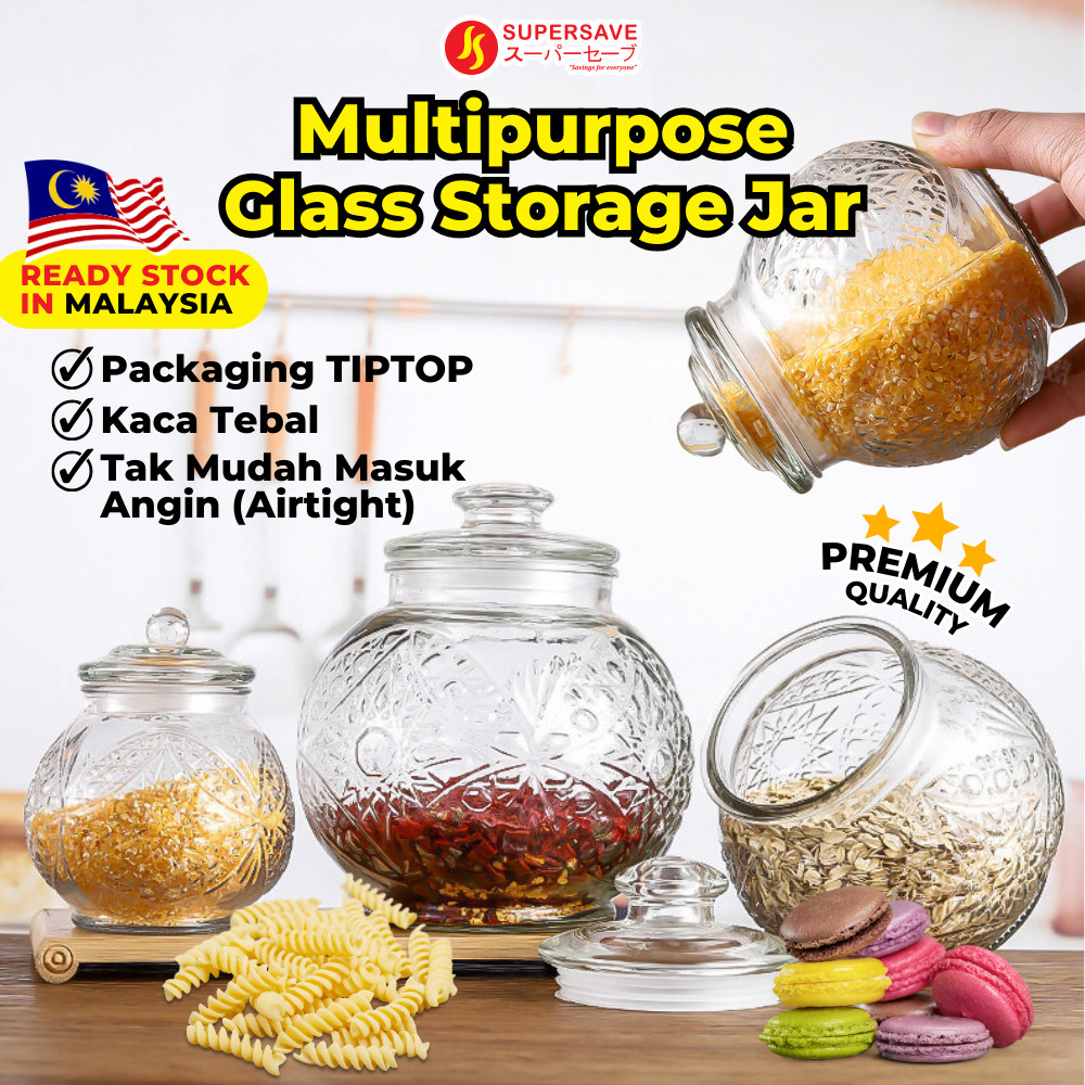 Supersave Raya Kuih Jars Raya Glass Jars 2024 Glass Jar Raya Biscuit ...