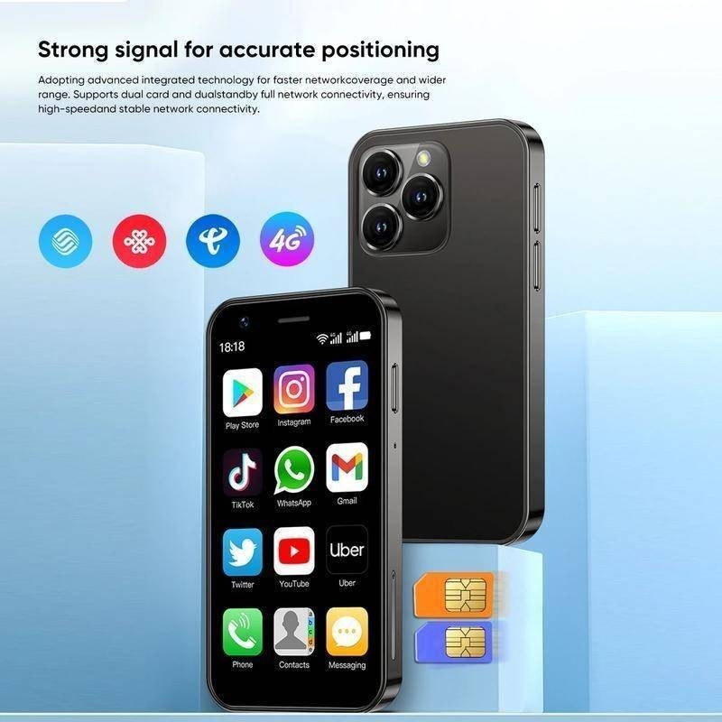 SOYES XS15/XS16 Android 8.1 2GB+16GB Mini Smartphone 3.0 Inch Mini Phone 3G/4G Network Child ...