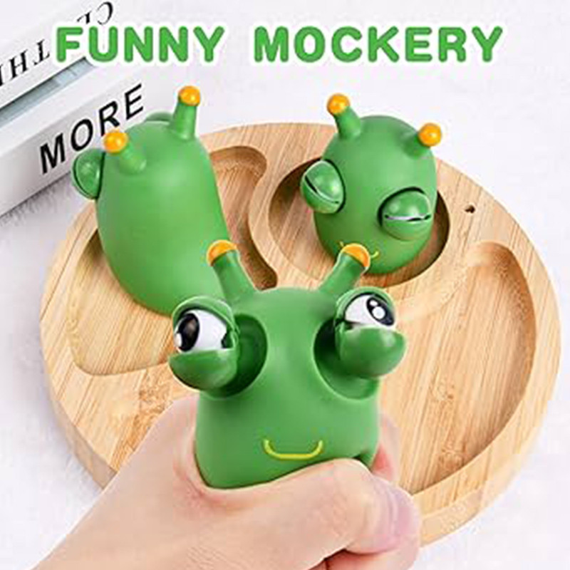 Relief Stress Squeeze Toy Cute Funny Grass Worm Pinch Toy Stress Relief ...
