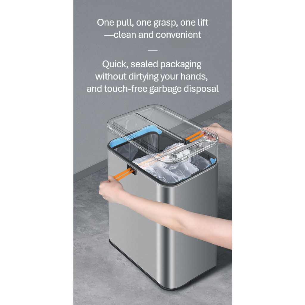 30L Smart Motion Sensor Trash Bin | Shopee Singapore