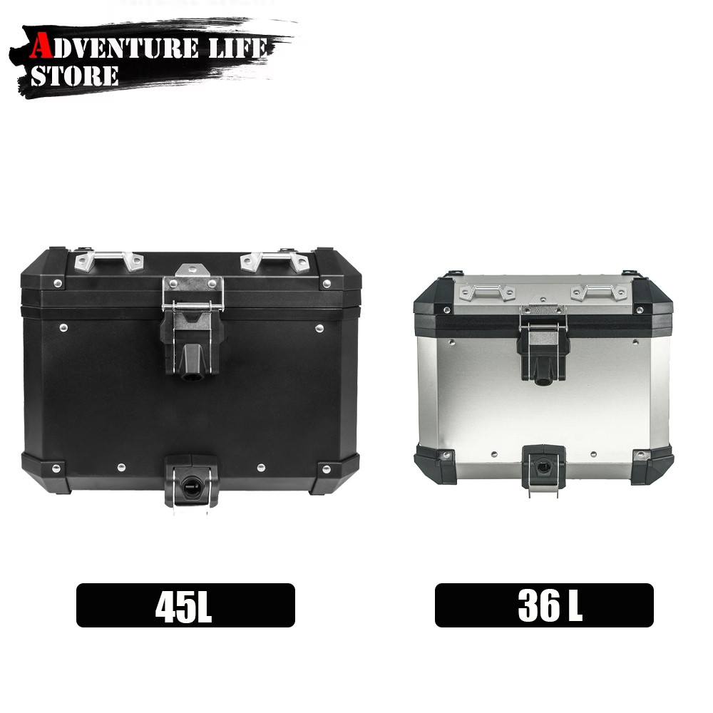 Motorcycles Aluminium Rear Luggage Tail Box 36L 45L Topcase Top Case ...