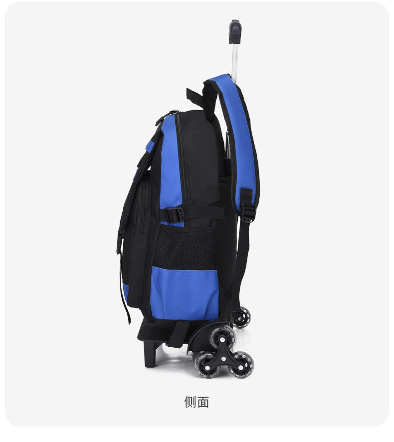 Trolley School Bag Primary School 2 or 6 Wheel Kids Roller Bag Girl Boy ...