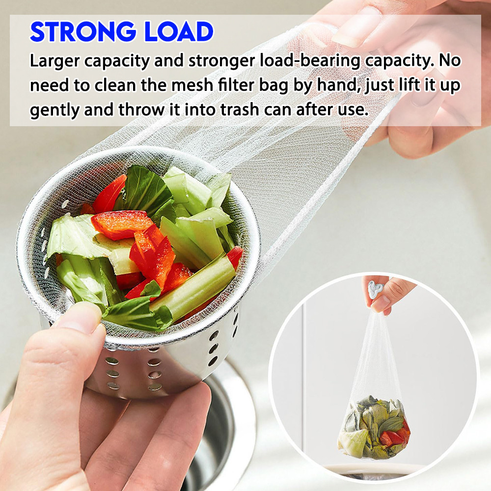 Worthbuy Sink Colander Bathroom Mesh Filter Strainer Drain Filter ...