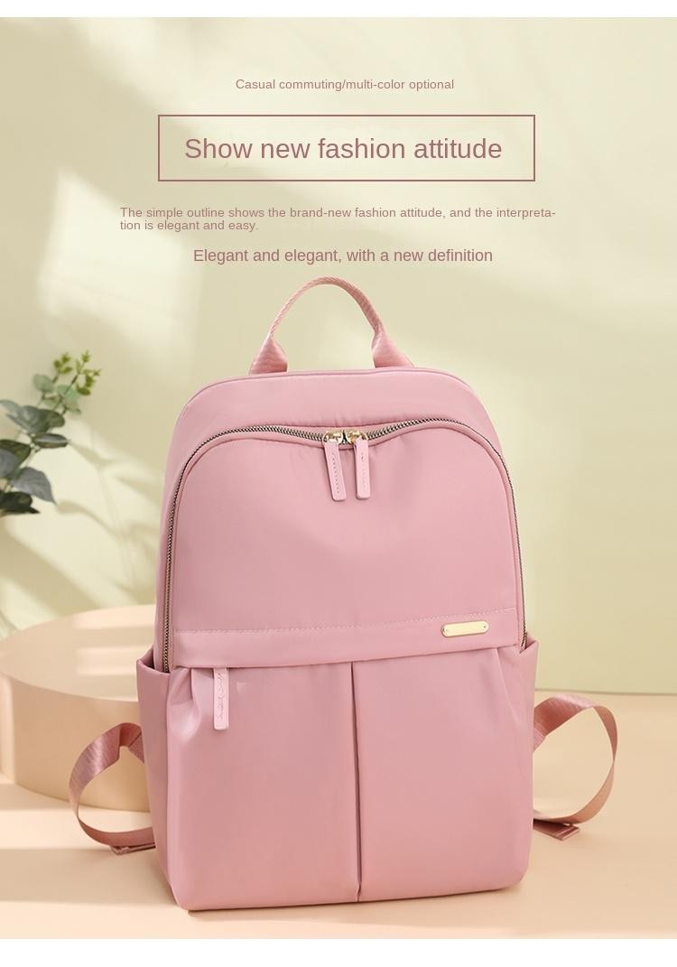 Nylon Waterproof Women Backpack Fashion Design Laptop Backpacks Large ...