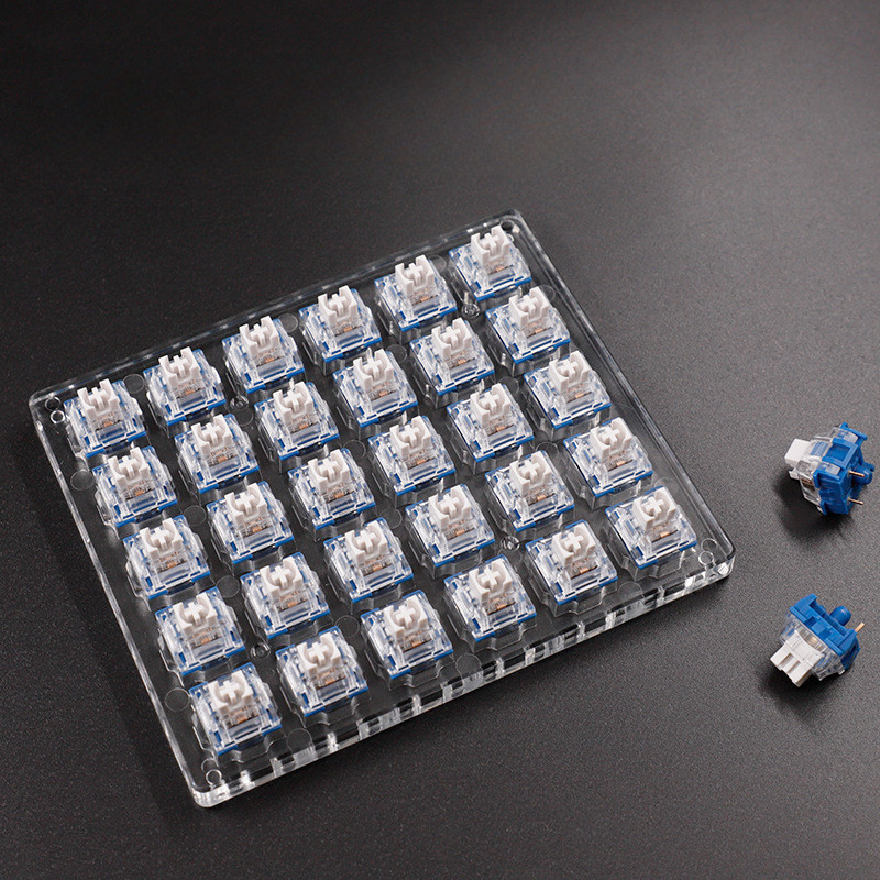 Acrylic Switch Tester Frame 30 Holes Mechanical Keyboard Switch Tester ...