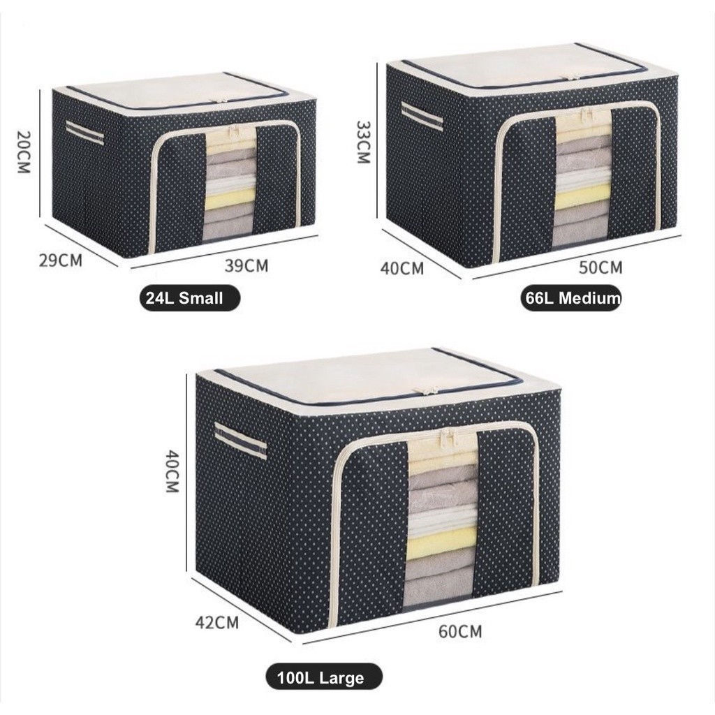 🇸🇬Koala Home🔥Organizer Foldable Storage Box /Clothes Organizer ...