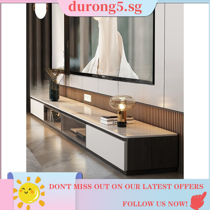 durong5.sg TV Console Rounded Corner Floor To Ceiling TV Cabinet Luxury ...