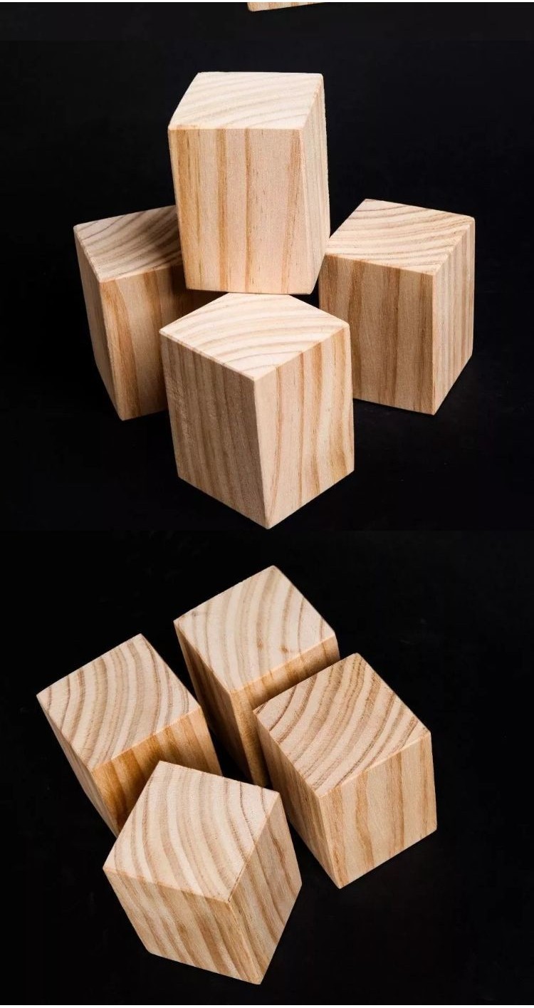 Wood Block Bed Foot Height Increasing Artifact Sofa Cushion High Pine ...