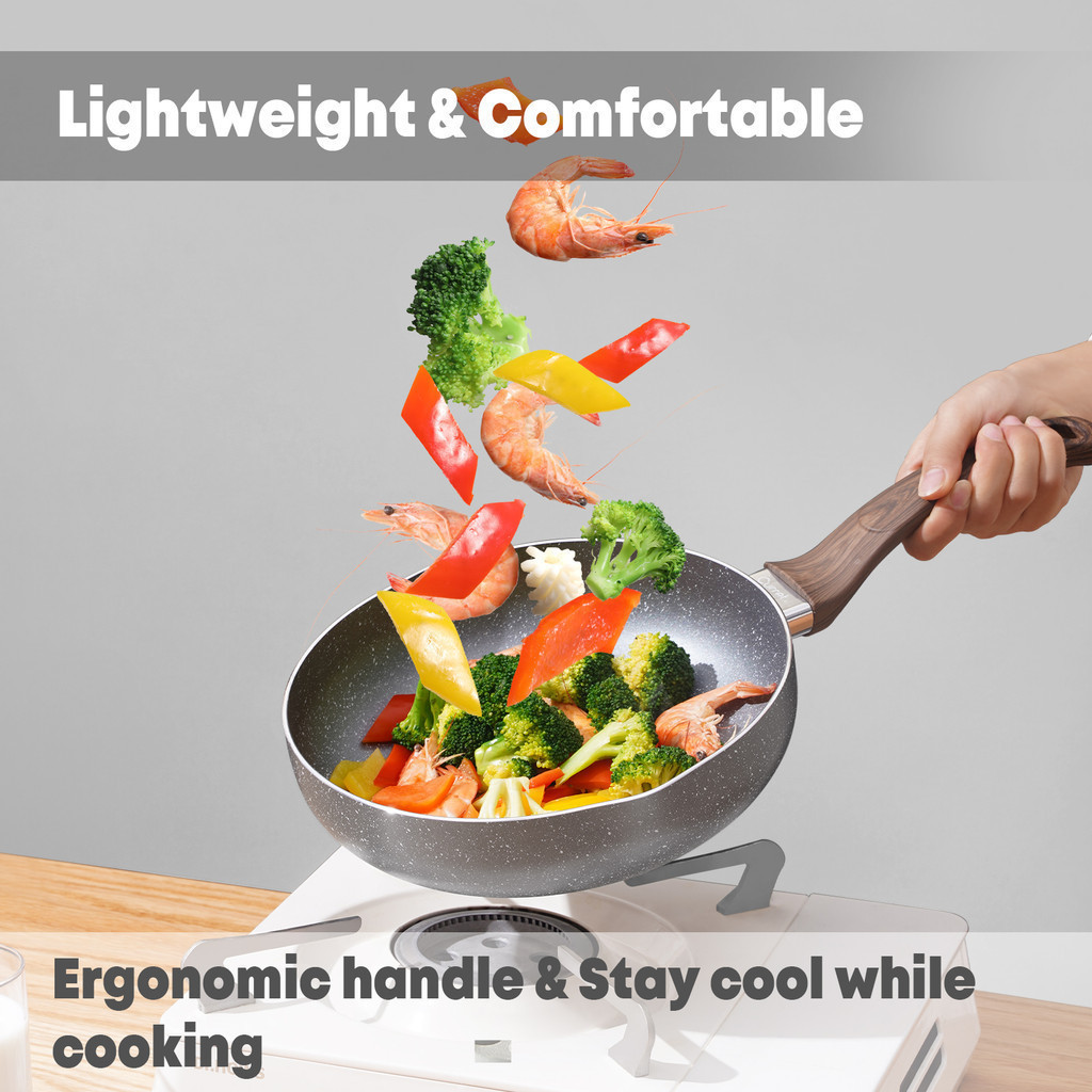 Ecowin Series 6pcs Non-Stick Coating Set Saucepan Milk Pot Ready Stock ...