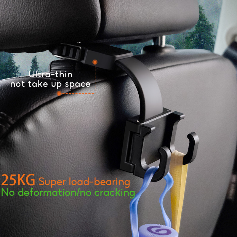 Oatsbasf Universal Car Front Seat Headrest Rod Clips Hangers Car ...
