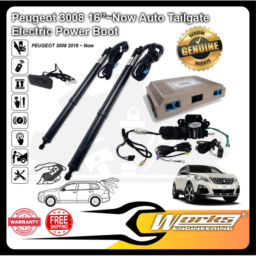 OTP Peugeot 3008 2016 2019 Plug&Play Electric Auto Tailgate Power Boot ...