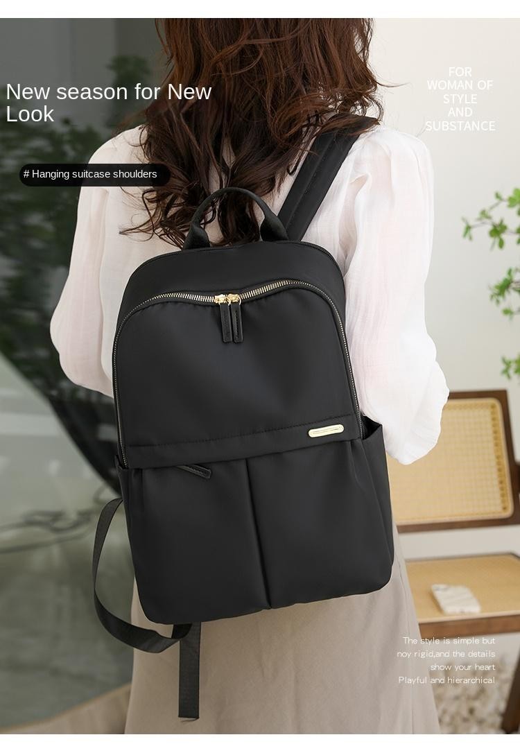 Nylon Waterproof Women Backpack Fashion Design Laptop Backpacks Large ...