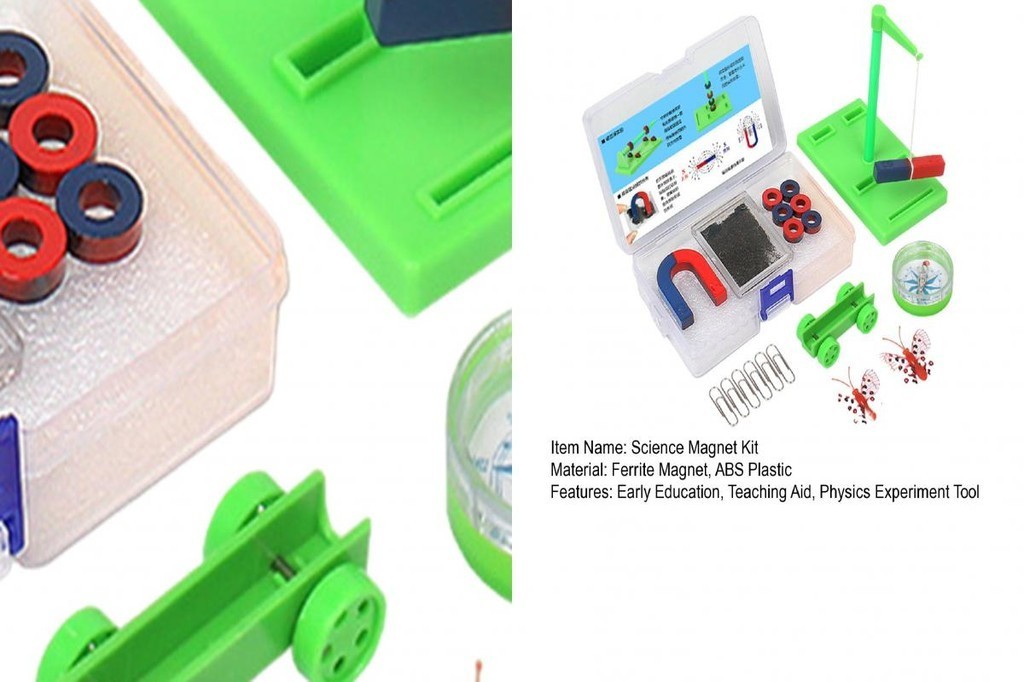 {Newcat} Magnet Science Teaching Equipment Kids Stem Tool Kit Stem ...