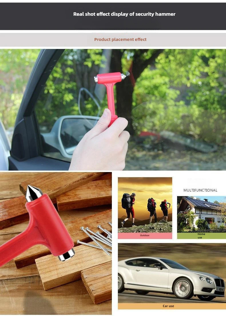 Car Buses Trucks Window Breaking Hammer Emergency Escape Safety Hammer ...