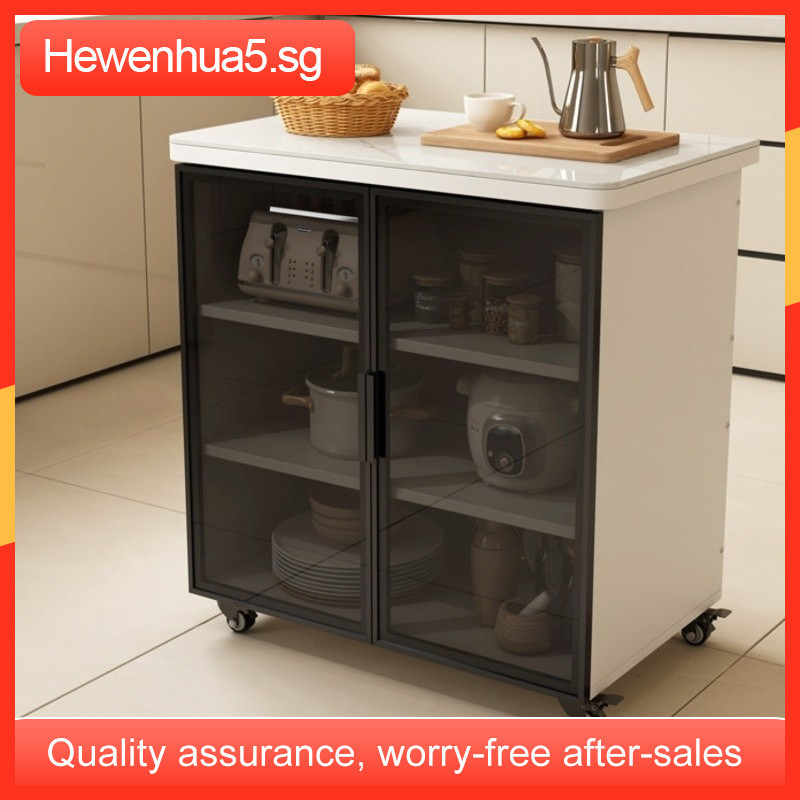 Kitchen Cupboard Cupboard Storage Cabinet Cutting Table Multifunctional ...