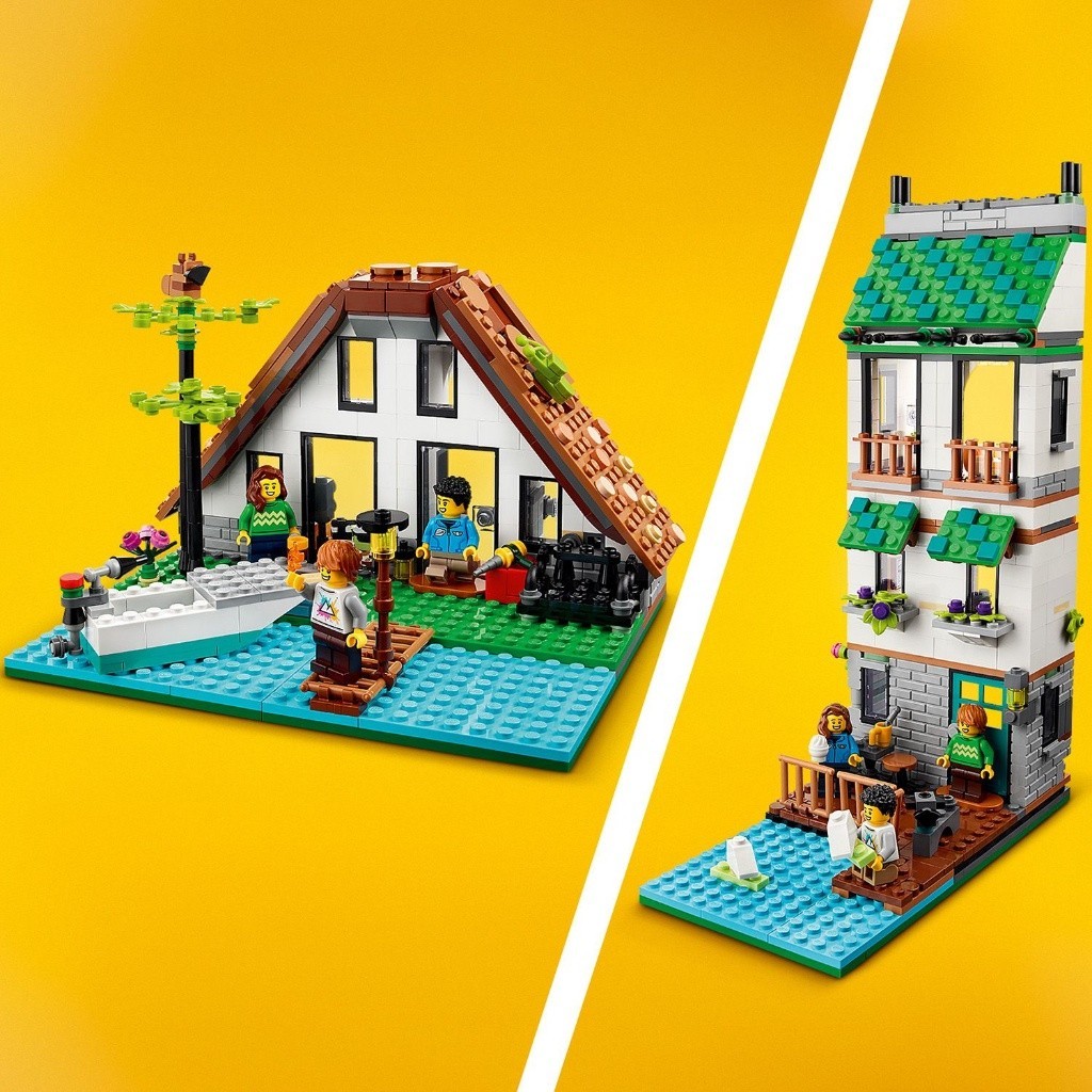 LEGO Creator 31139 Cosy House Building Toy Set (808 Pieces) | Shopee ...