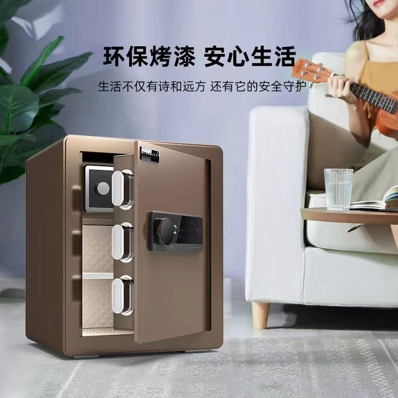 Safe Box Security Finger Print Drill Resistance All-Steel Anti-theft ...