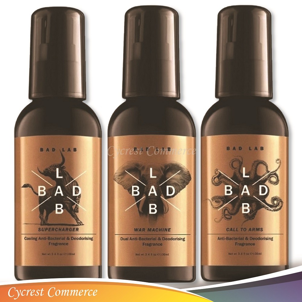 Bad Lab Anti-Bacterial & Deodorising Fragrance (100ml) [Supercharger ...
