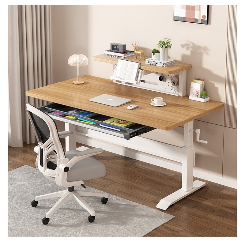 Children Study Desk Primary School Student's Home Writing Solid Wood ...